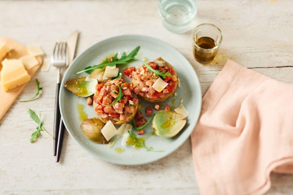 Salade de museau vinaigré en coques d’artichaut by Marie-Victorine ...